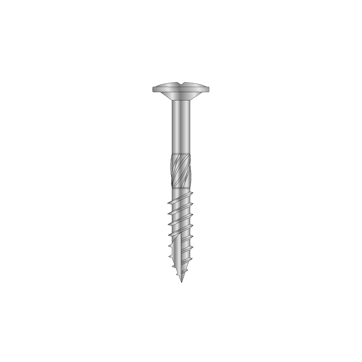 Wafer Head, With Serration Shank, Type-17 Point - Elevate International ...