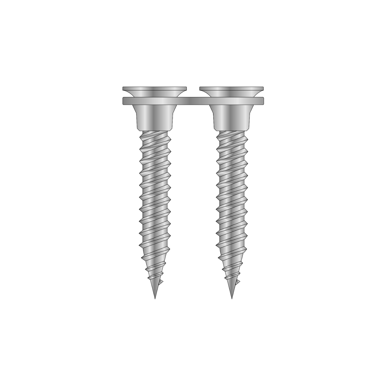 Collated Screw, Bugle Head, Fine Thread or Coarse Thread, Sharp Point ...